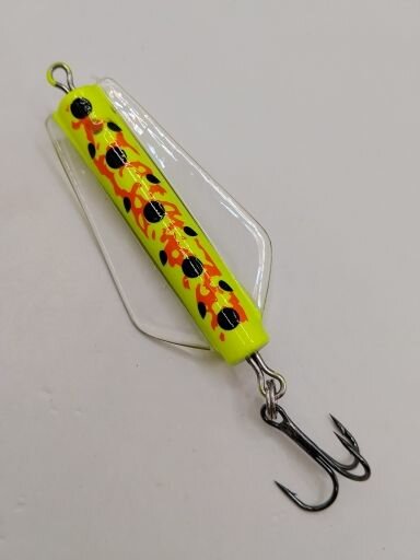 Блесна Tassie Made, Johnsons Lures, 15г, 65мм, универсальная блесна Тасманский дьявол для рыбалки на хищника