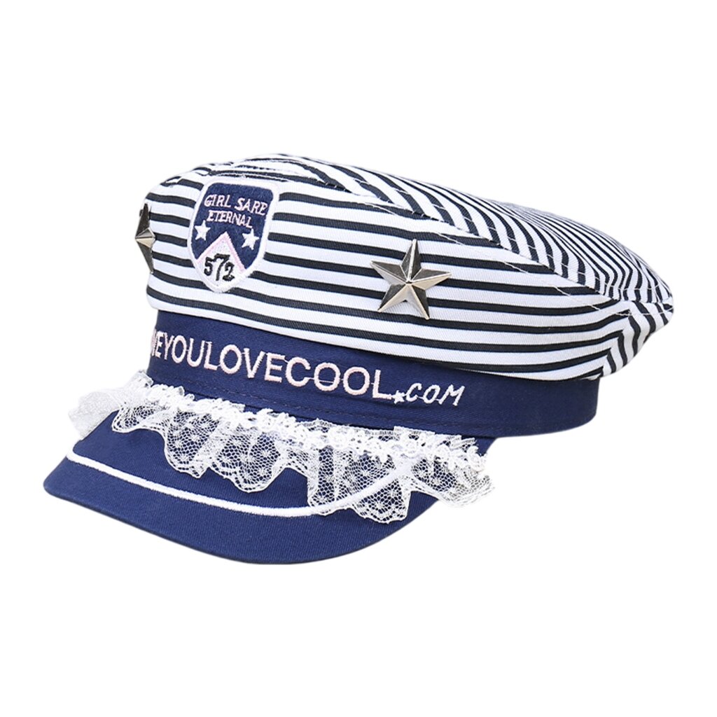 Кружевной берет, головной убор из дышащего полиэстера, унисекс, косплей для взрослых