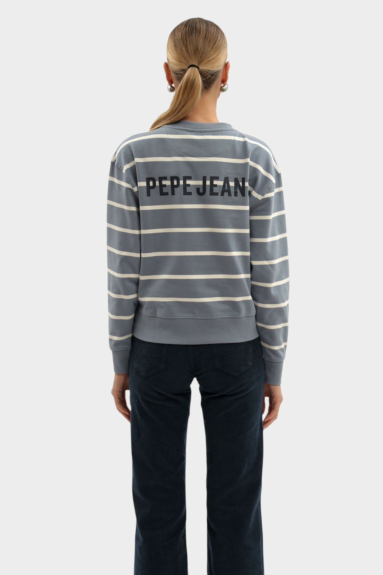 Свитшот Pepe Jeans, размер S, , синий — фото 1
