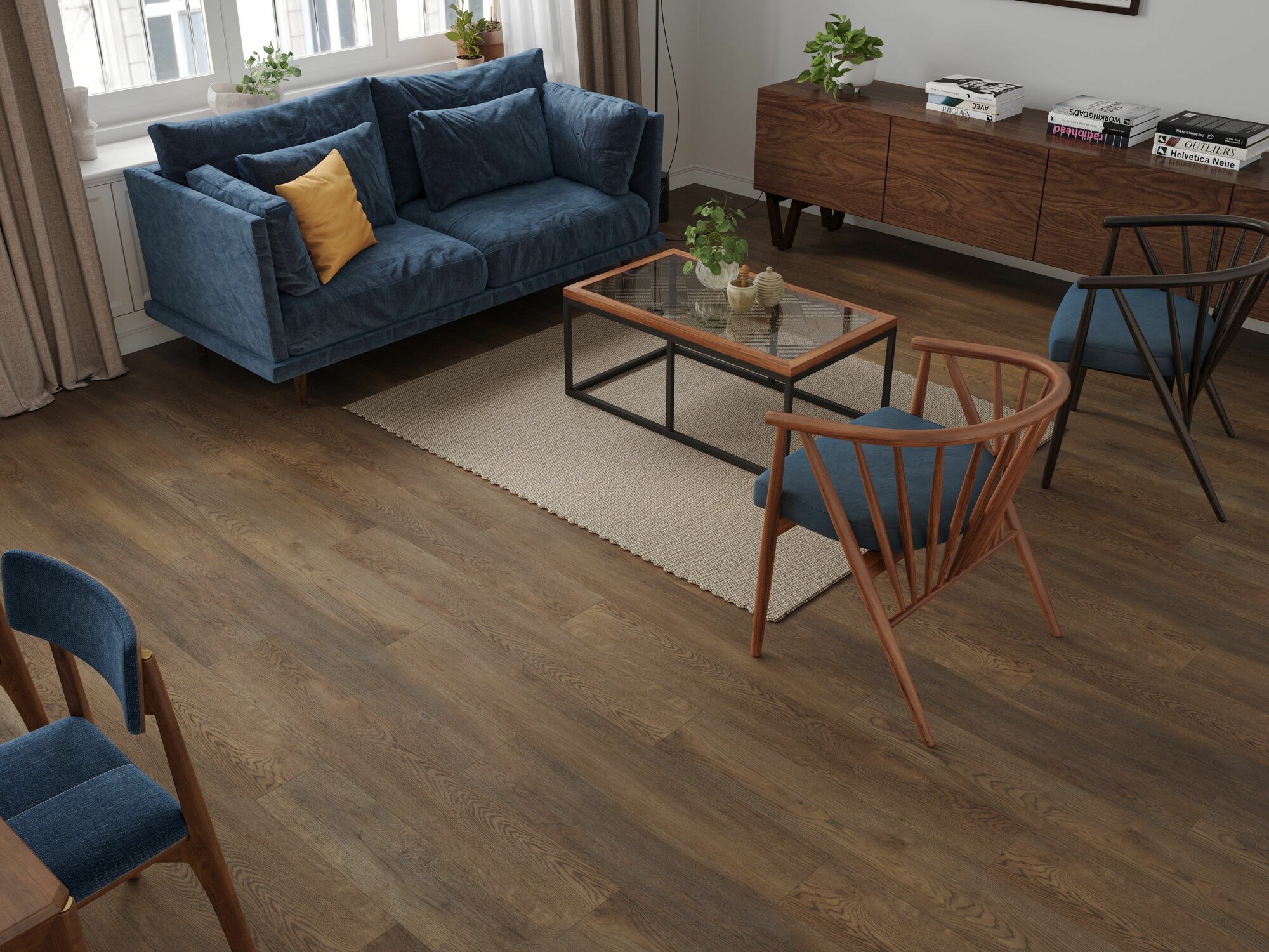 Виниловый ламинат (LVT) Alpine Floor ULTRA 4,49 м2, толщиной 2 мм