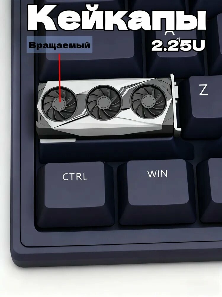 Кейкапы для механической клавиатуры, Delta Action, Видеокарта