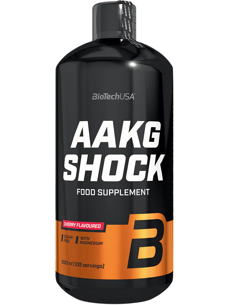 Аргинин / AAKG BioTechUSA AAKG Shock 1000 мл, Вишня
