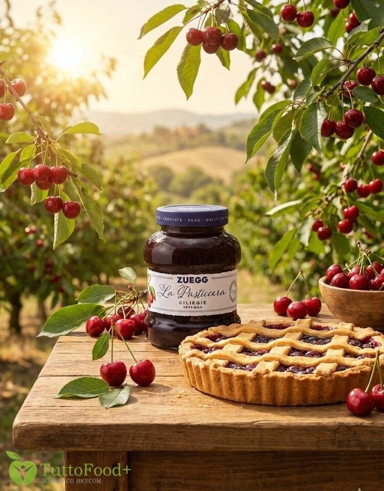 Конфитюр ZUEGG для выпечки из черешни 700г