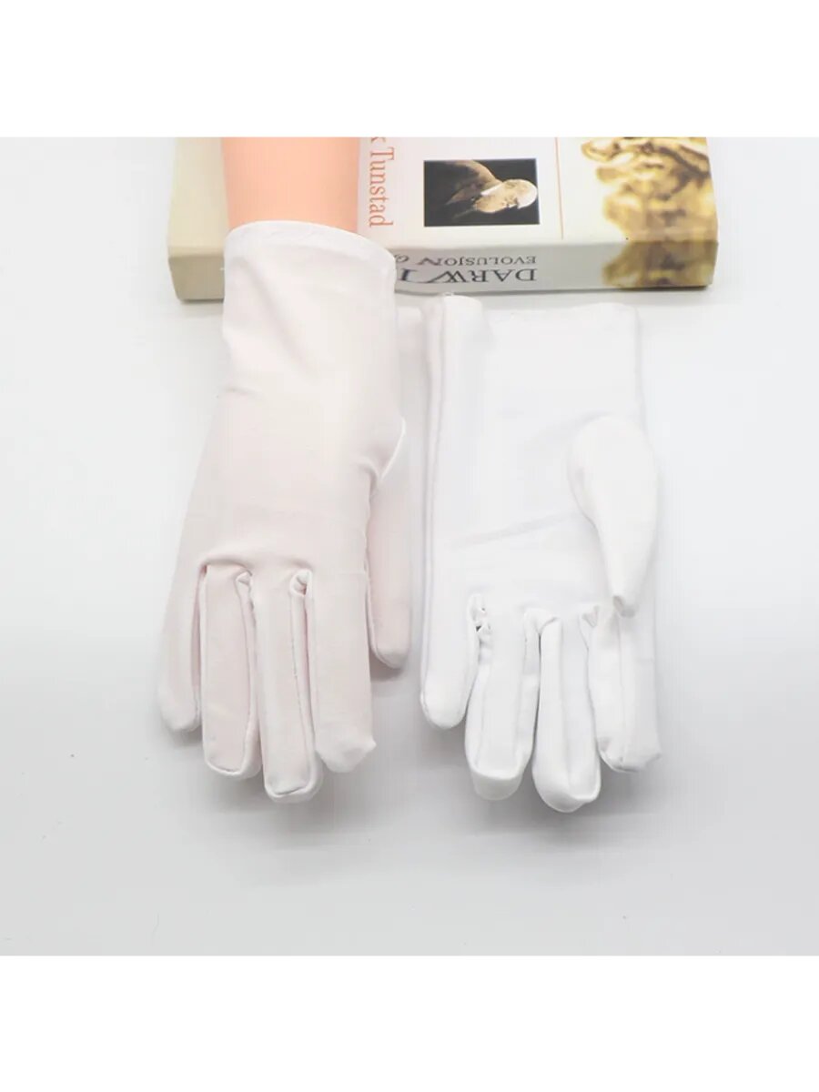 Перчатки для танцев-один размер, Белый