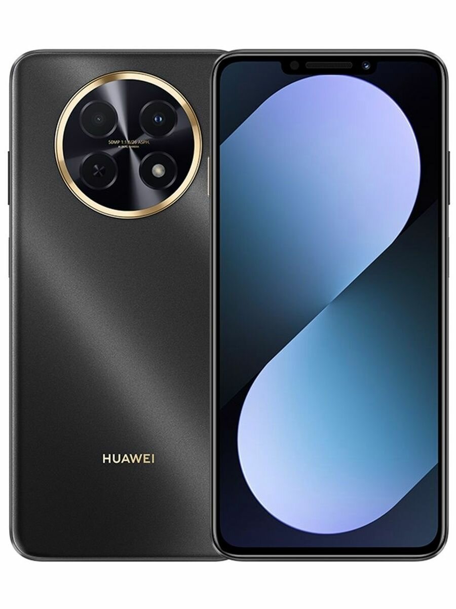 Смартфон Huawei nova 14i 8/256Gb, черный / Black / Ростест /