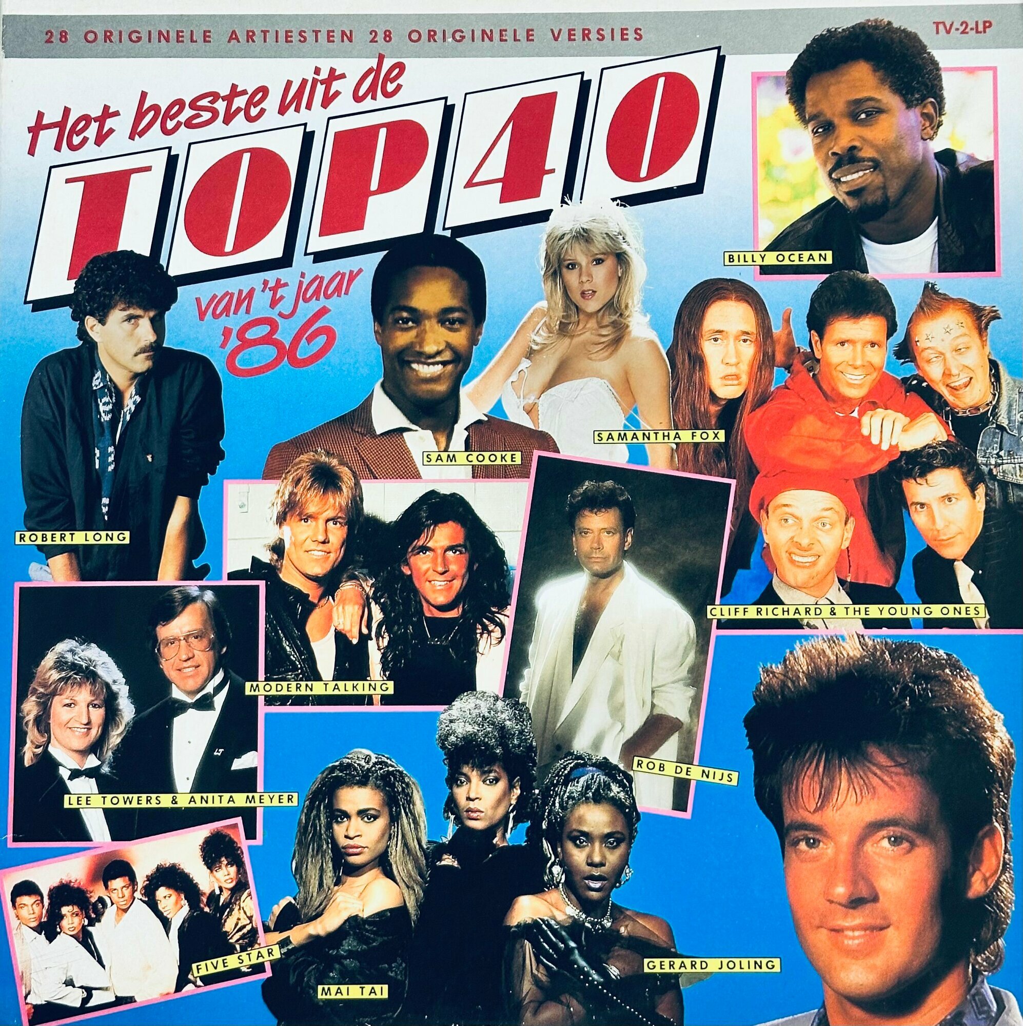 Het Beste Uit De Top 40 Van 't Jaar '86, винил 2LP12" 1986 Netherlands