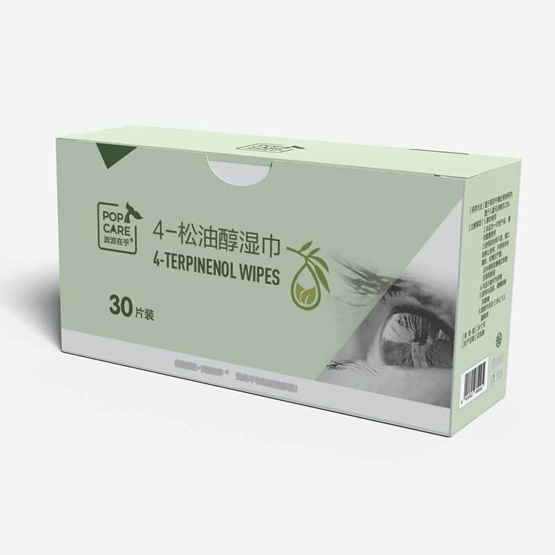 Салфетки Bobo Cares с четырьмя пиненовыми маслами, спиртом, для удаления клещей, сухости глаз, покраснений, зуда, очищения век и увлажнения