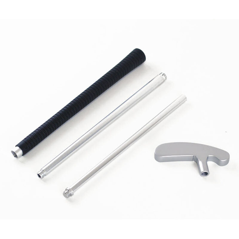 Комплект для гольфа Golf Combination Putter Gift Set с разборным алюминиевым трехсекционным путтером, двусторонней и односторонней головкой клюшки (двусторонний путтер)