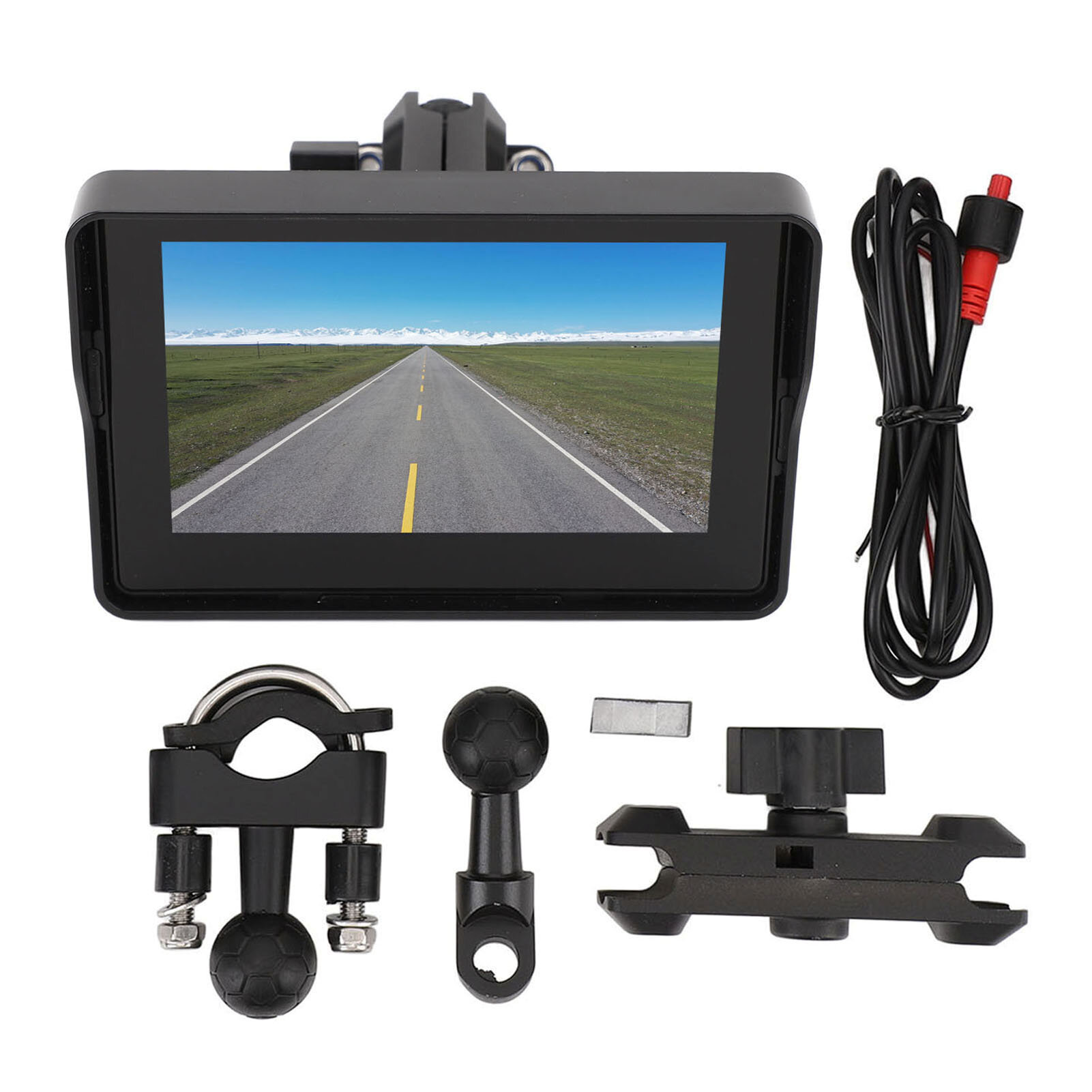 Мото GPS-навигатор 5", водонепроницаемый, Bluetooth, без DVR