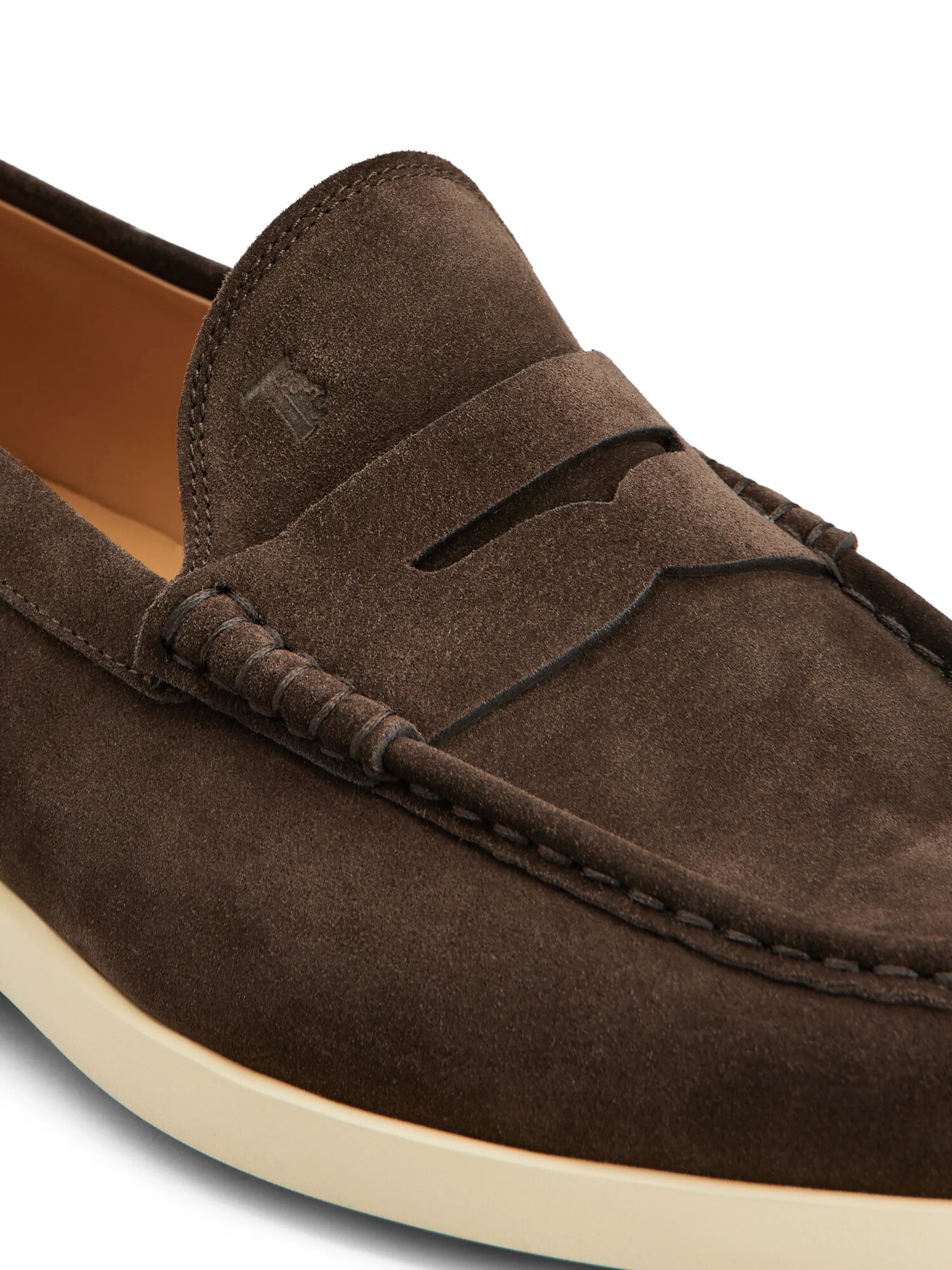 Лоферы Tod's Light 98L, размер 6.5, brown — фото 1