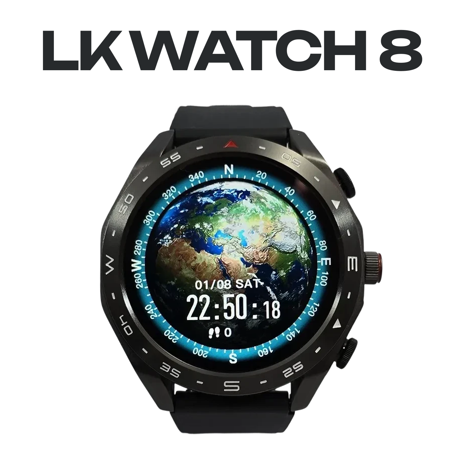 Умные смарт часы LK WATCH 8 с наушниками / Наручные часы Luckyroad, IP67
