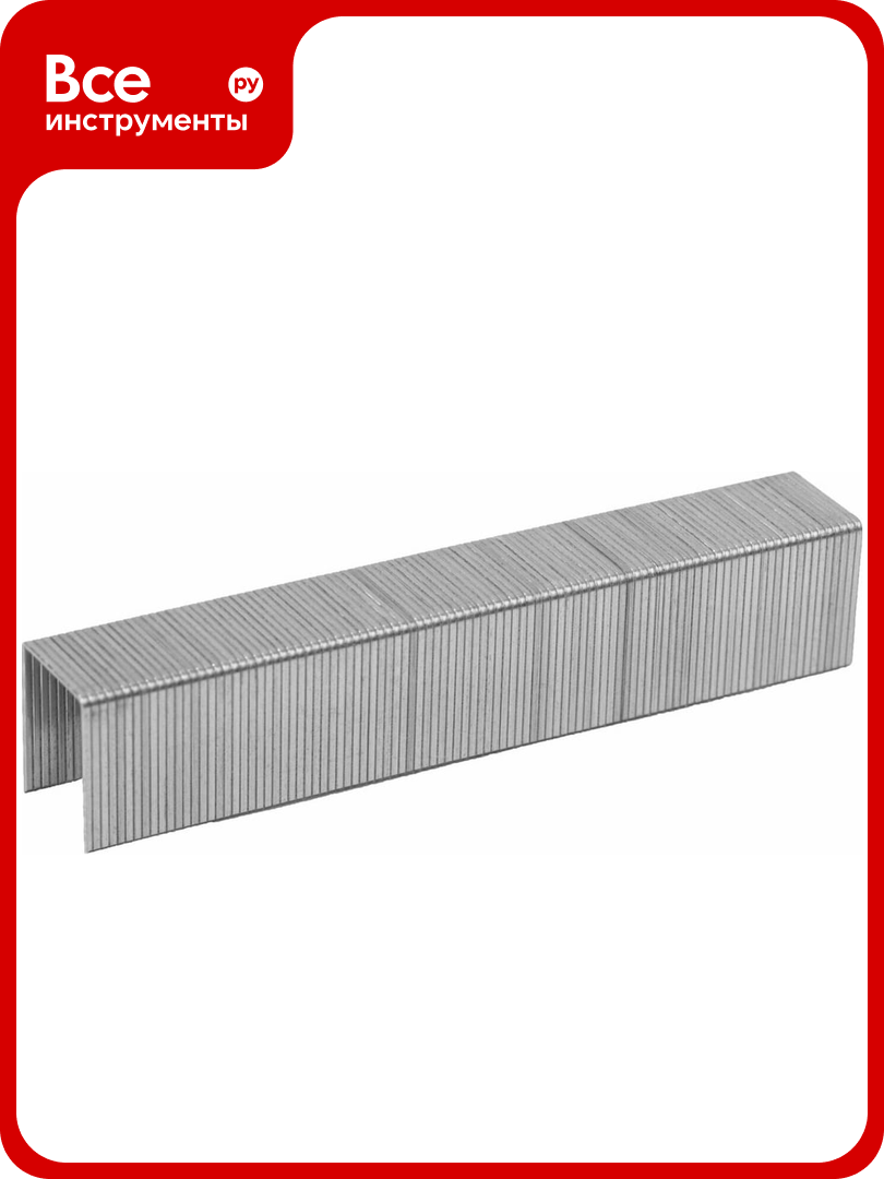 Узкие скобы для степлера ЗУБР Профессионал тип 53, 14 мм, 1000 шт. 31620-14_z01