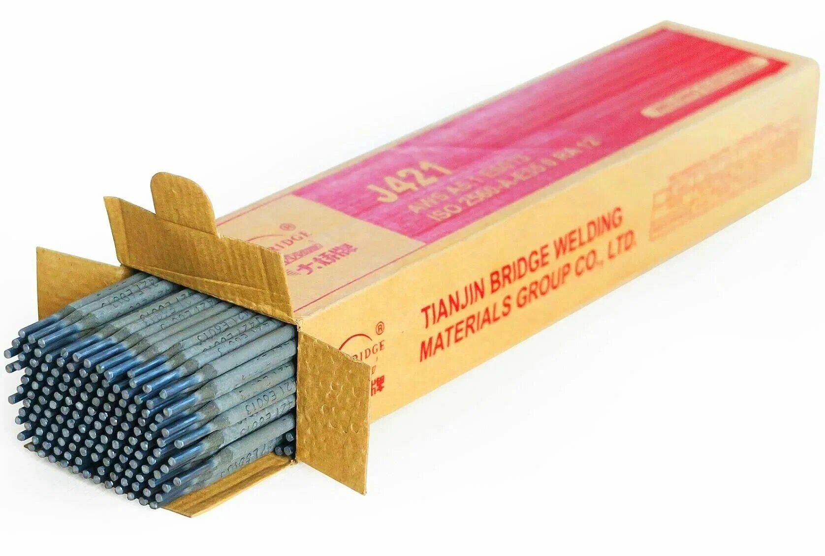 Электроды BRIDGE J421 Е6013, рутиловые, для сварки углеродистой стали, диаметр 4 мм, 40 см