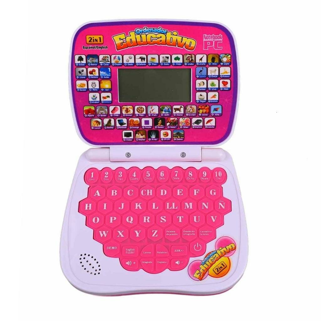 Интерактивная двуязычная обучающая машина, Розовый