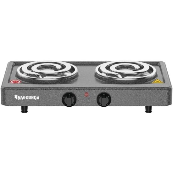 Плитка электрическая Чудесница ЭЛП-813, темно-серый