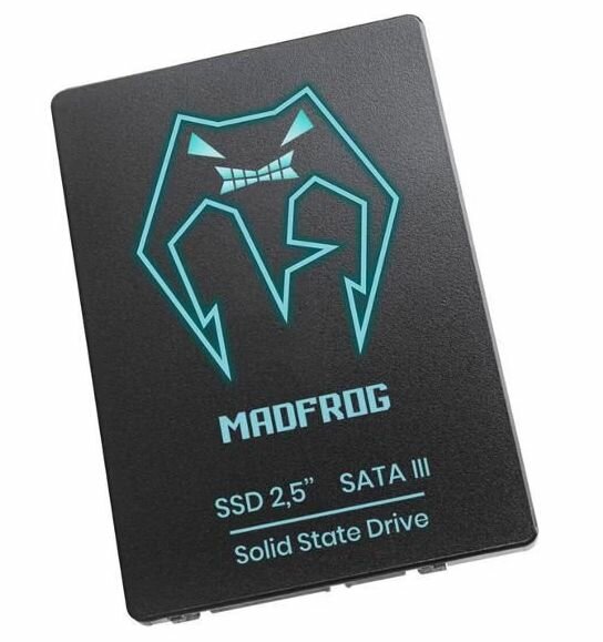 512 ГБ SSD 2.5" накопитель Madfrog MSSD512 (MSSD512) - SATA3 6.0 Гбит/с, чтение - 550 Мбайт/с, запись - 470 Мбайт/с