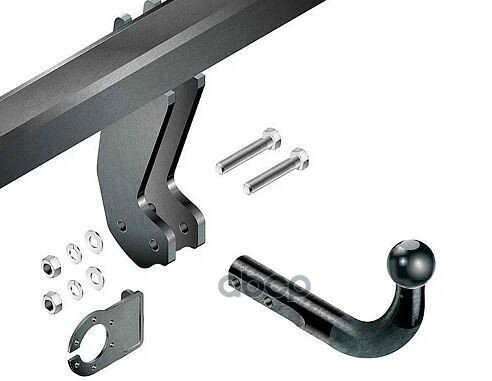 Фаркоп Audi Q5 8R, также AdBlue, также комплектации с панорамной крышей 2008-2016 условно-съемное крепление шара Steinhof арт.