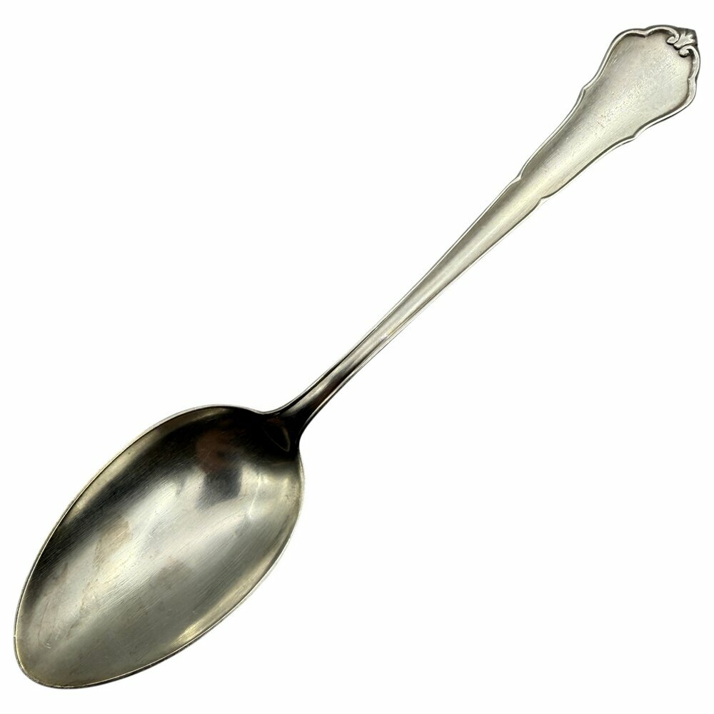 Ложка столовая "Стильная", 21 см, посеребрение 90, 1910-1930 гг, Hanfa, Европа