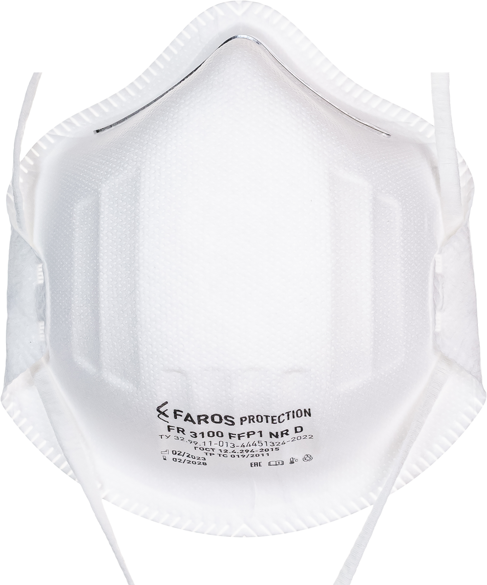 Респиратор FR 3100 STANDART, формованный, без клапана, 10 шт