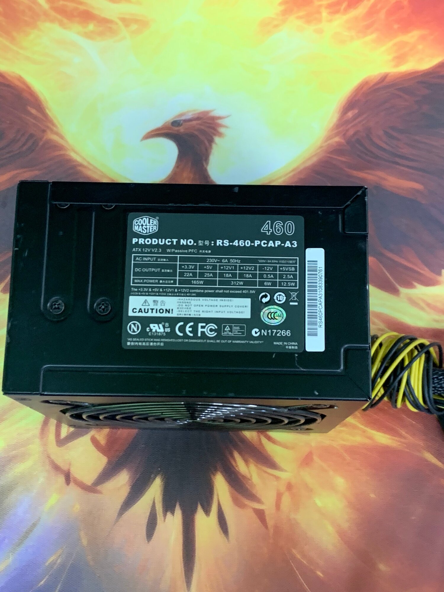 Блок питания 460W Cooler Master RS-460-PCAP-A3