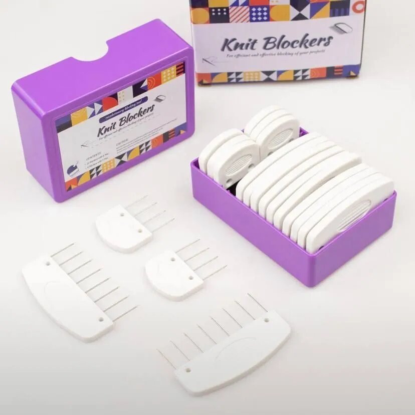 Блокатор-шаблон для вязания