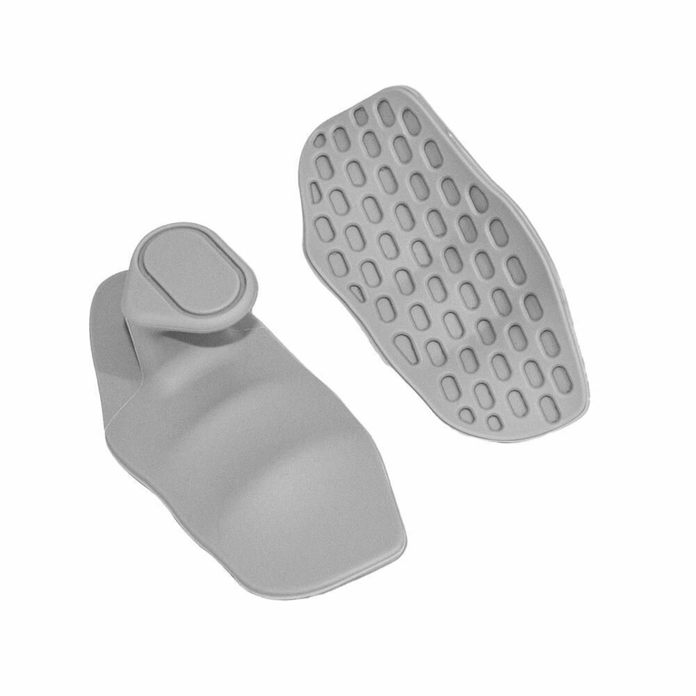 Нескользящие накладки против мозолей для турника или штанги, фиксирующие держатели для гантелей, 2 шт