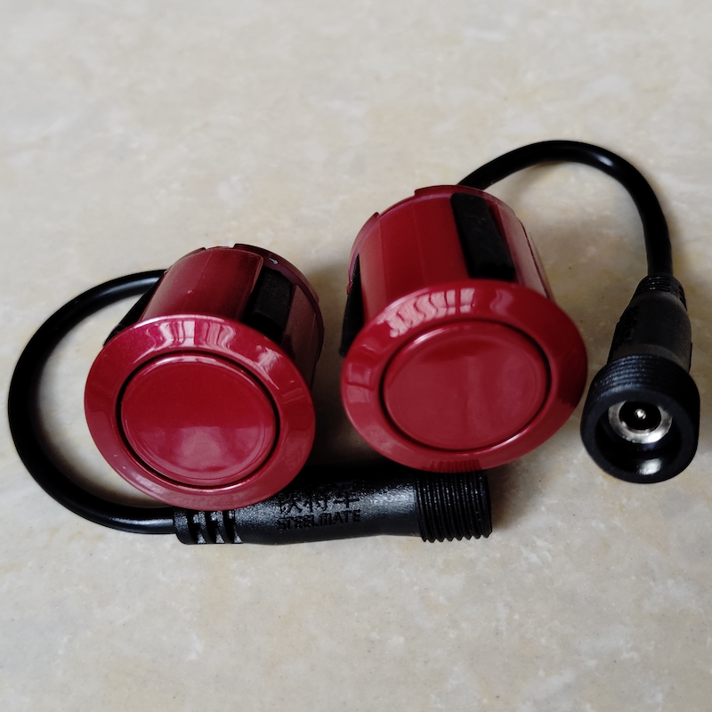 Датчик парковки для передней и задней части автомобиля, 22 мм, универсальный, противоударный, водонепроницаемый. 041