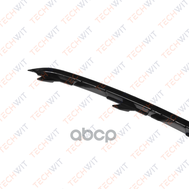 Молдинг бампера переднего Прав. ч рный VW Passat B8 2014-2020 TechWit арт. BD024VWG012BL