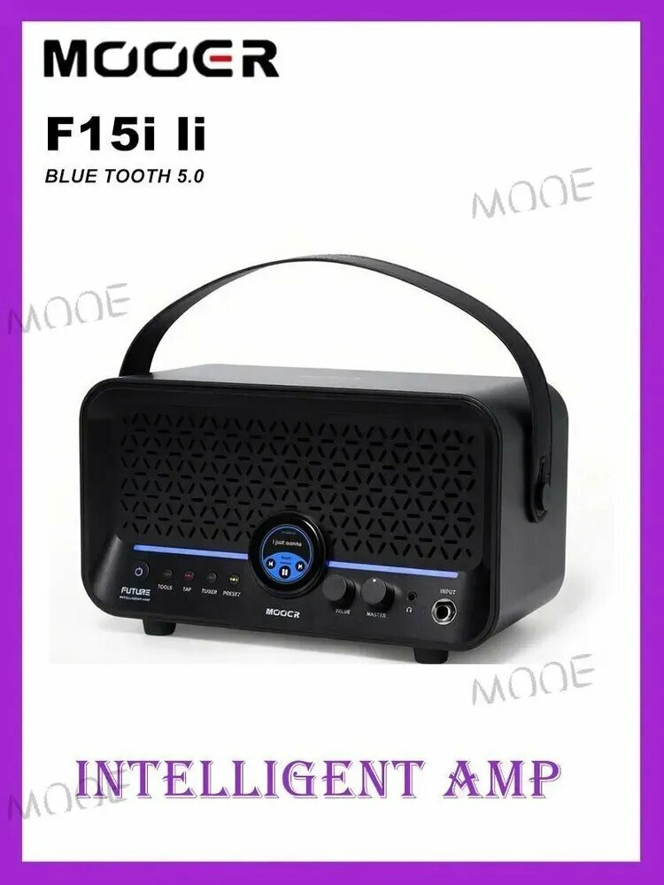 MOOER F15i li Новый умный гитарный усилитель Bluetooth Гитарный ламповый комбоусилитель