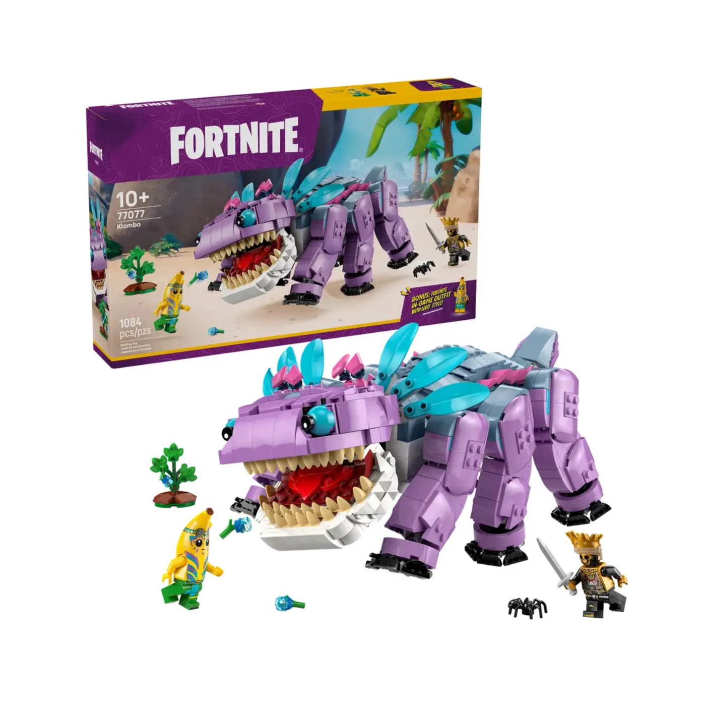 Конструктор Фортнайт Кломбо, Набор, 1084 дет 77077 ( набор / подарок для мальчиков и девочек / подарок ребенку)