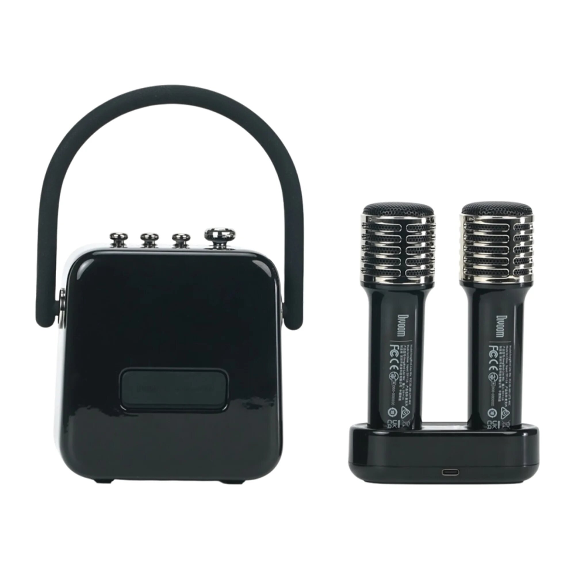 Divoom SongBird-HQ 2 black портативная колонка с двумя микрофонами