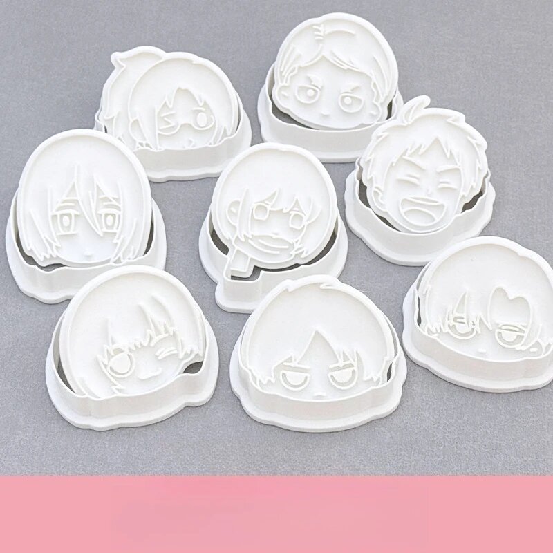 Формы для печенья Attack on Titan Bandai 8Pcs Attack on Titan