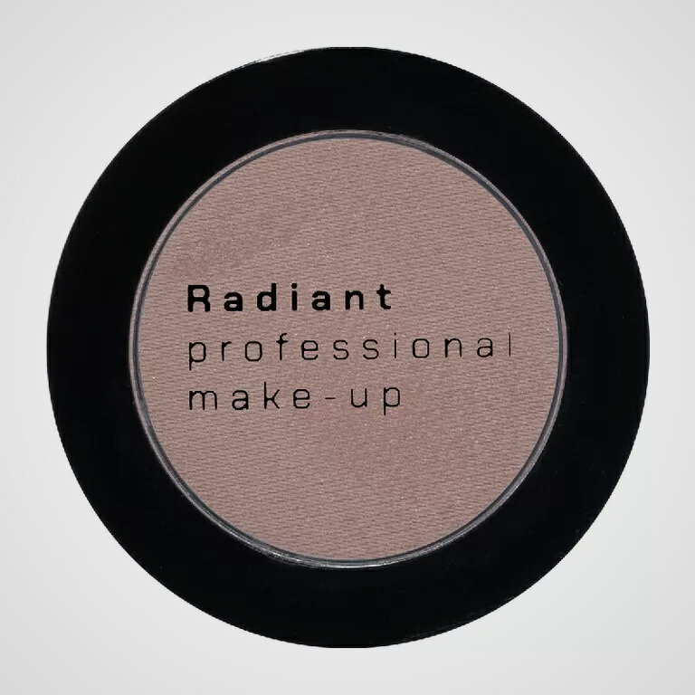 Тени для век компактные тон 258 Матовый кофейный RADIANT MAKE-UP PROFESSIONAL EYE COLOR No 258 Тени 1,9 гр