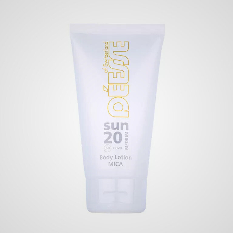 Солнцезащитный лосьон с Микой для чувствительной кожи SPF20 150 мл DEESSE Body Lotion Mica Sun20 Лосьон 150 мл