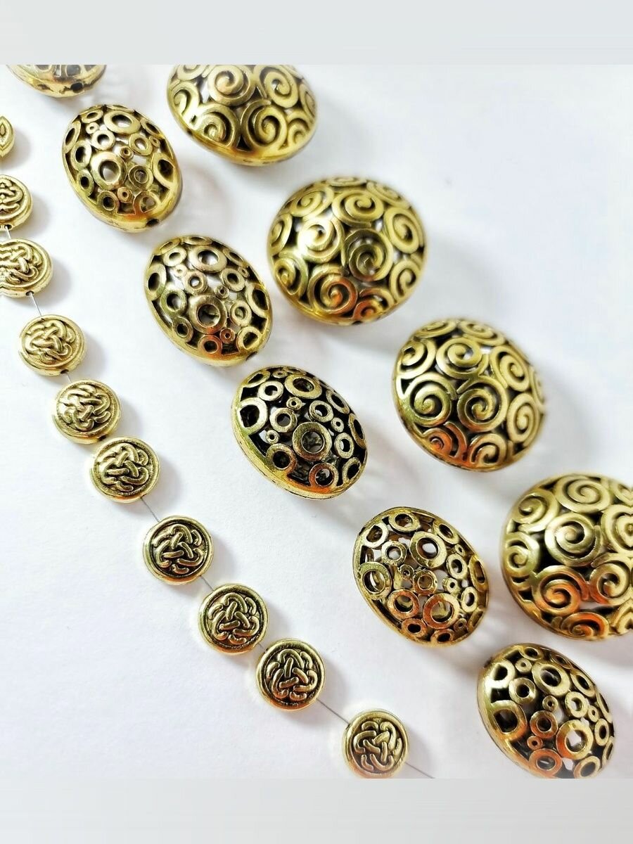Крупные бусины 10-27мм. 20шт.