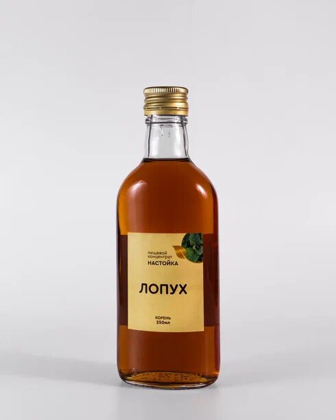 Настойка из Корней Лопуха Желчегонное, 250 мл / Мочегонное Средство от Отеков