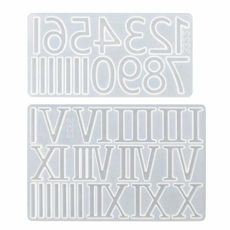 Набор из 2 цифровых эпоксидных форм для часов-C