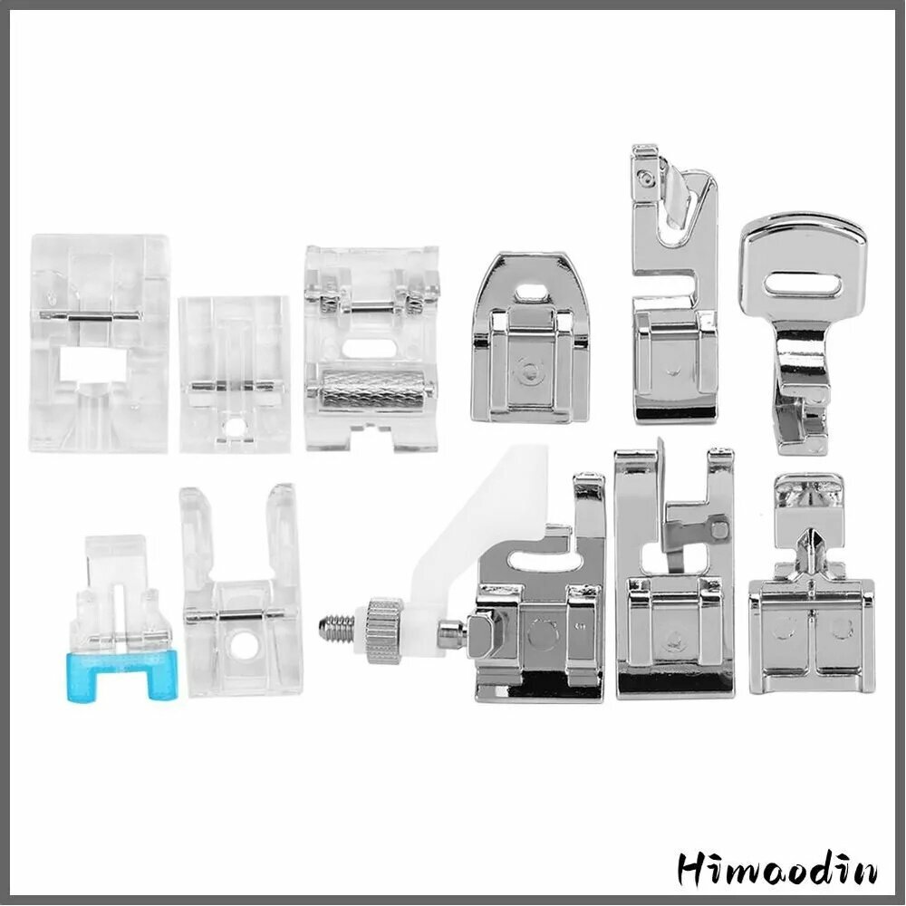 11 предметов, набор прижимных лапок для швейной машины, качество и удобство для швейного процесса