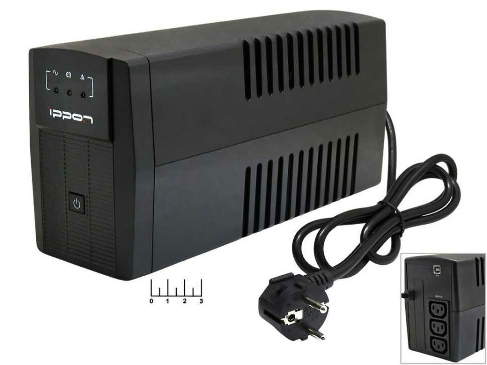 Блок бесперебойного питания 650W Ippon Back Basic 650
