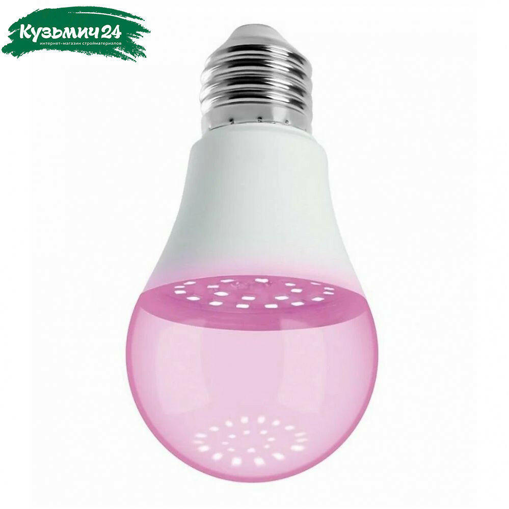 Лампа светодиодная для растений Leek LE FITO LE010514-0003, 15W, E27, красно-синий спектр