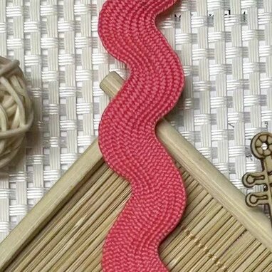 Ric Rac зигзаг кружевная лента полиэстер 50 ярдов