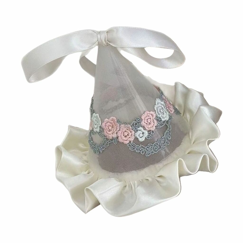 Шляпа для праздничного торта с французским ретро-бантом-шляпа на день рождения