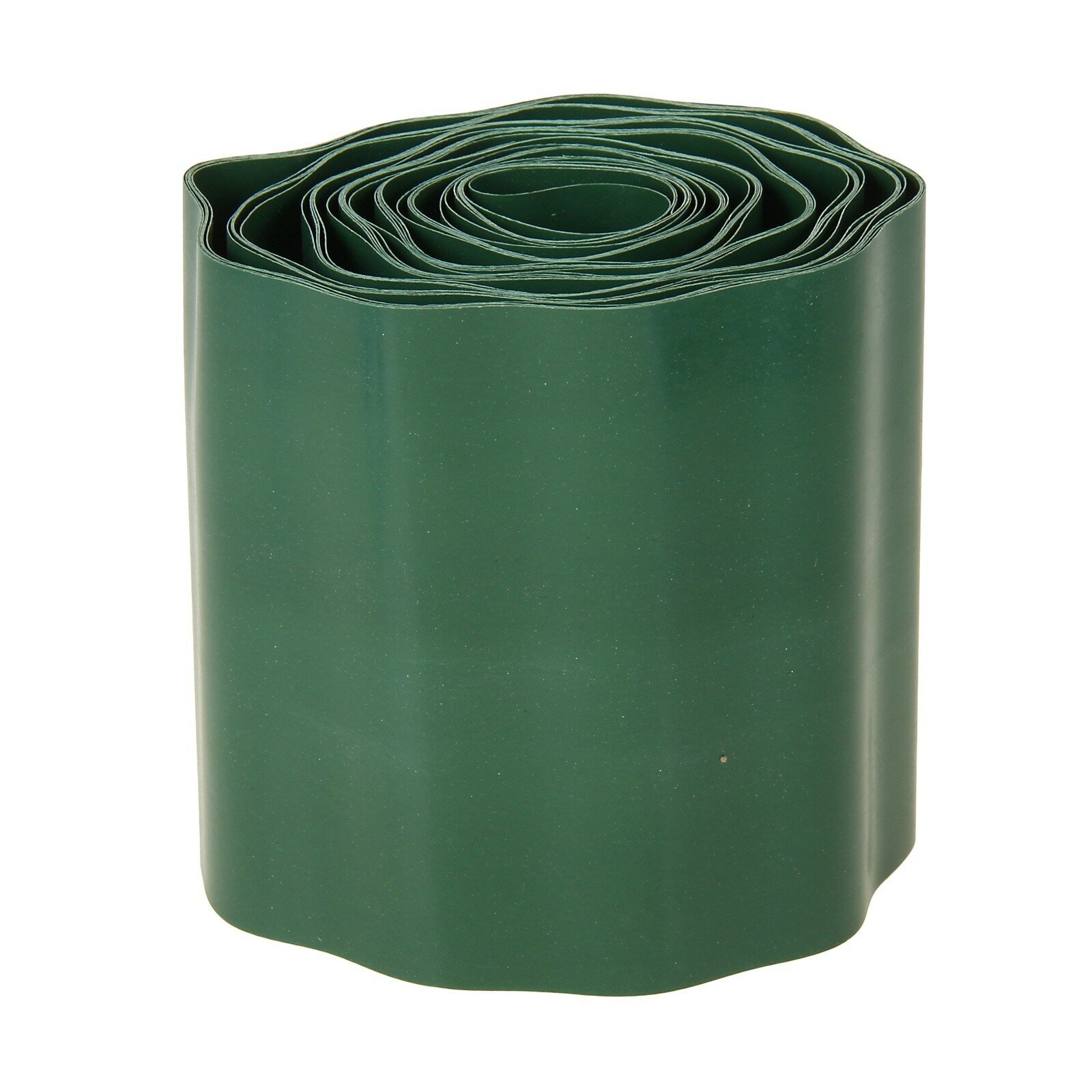 Дачная мозаика Бордюрная лента гофрированная 9м х 20см, зелёная 11814