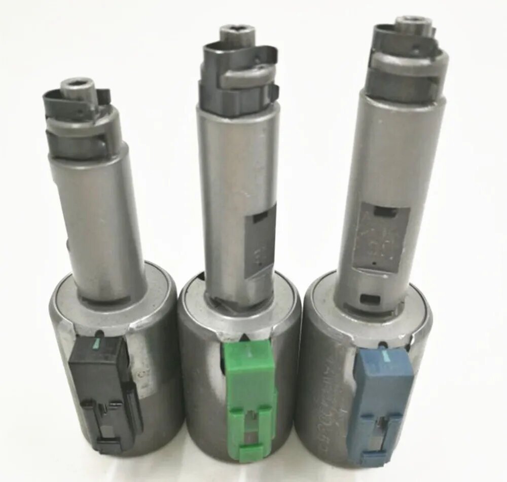 Оригинальный комплект соленоидов трансмиссии AW55-50SN AW55-51SN AF23 AF33 RE5F22A 3PCS Solenoids