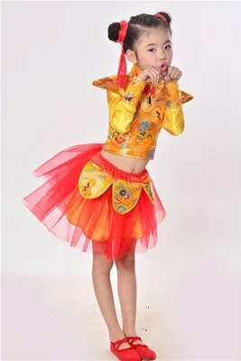 Детский танцевальный костюм дракона CANDEVER 4XL(160-170cm), style5