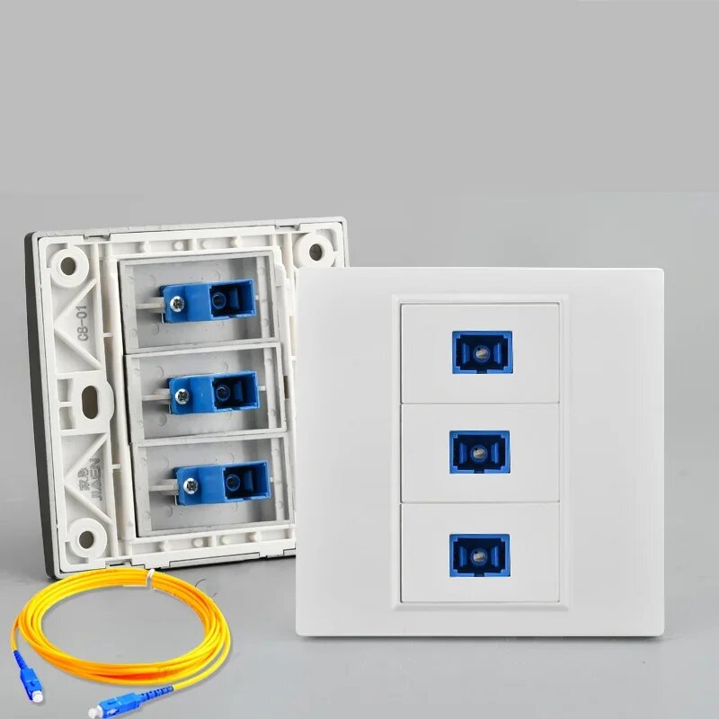 Оптическая панель настенная Depo Guye White 3-port