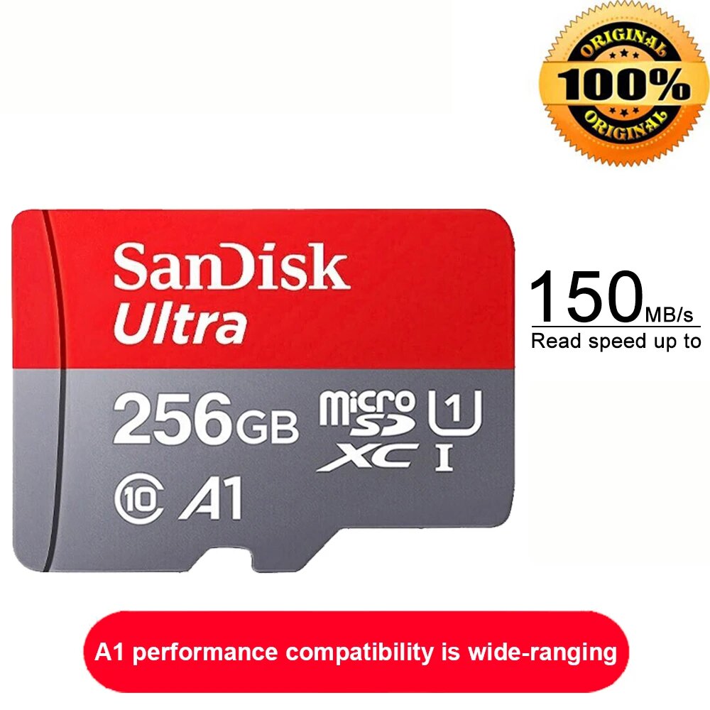 SanDisk Ultra microSDXC карта памяти 256GB