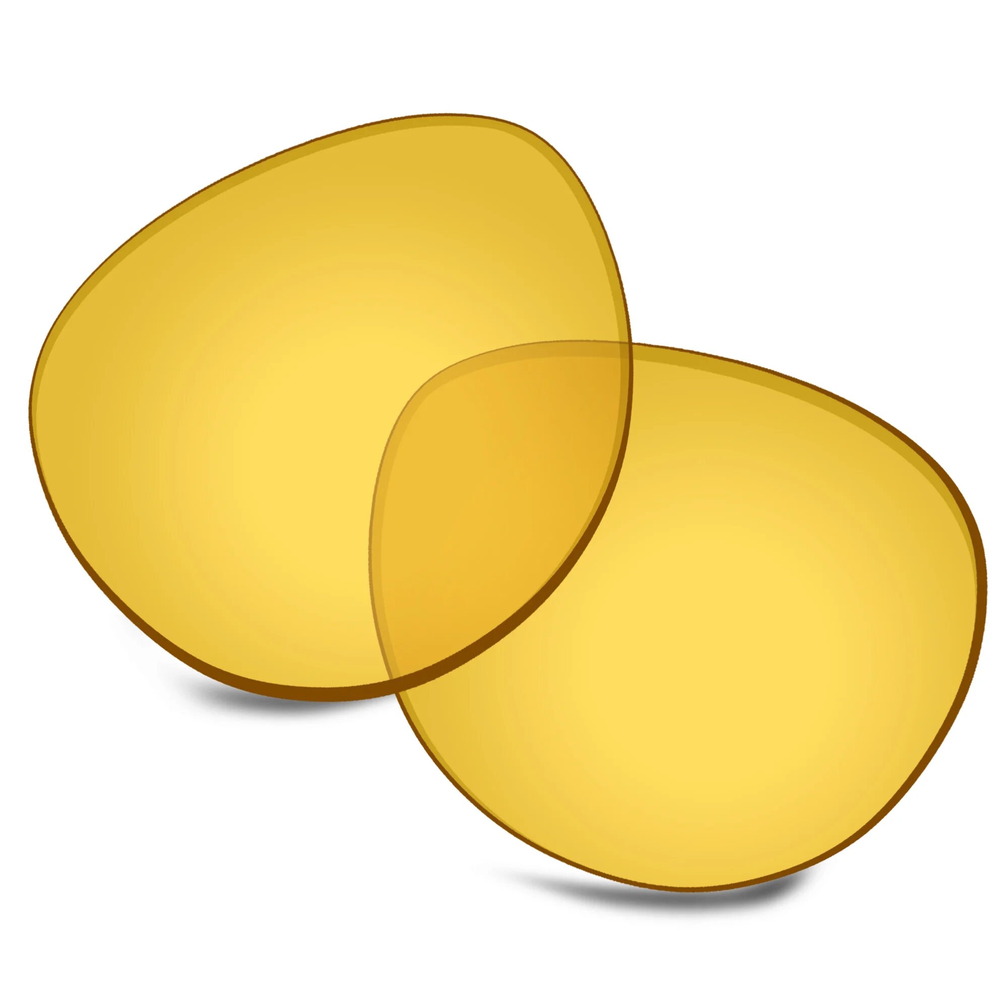 Сменные поляризационные линзы Bwake для Ray-Ban Meta Headliner Clear Yellow