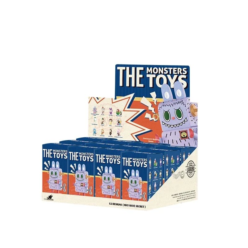 POP MART Labubu The Monsters Toys, 12 Blind Boxes