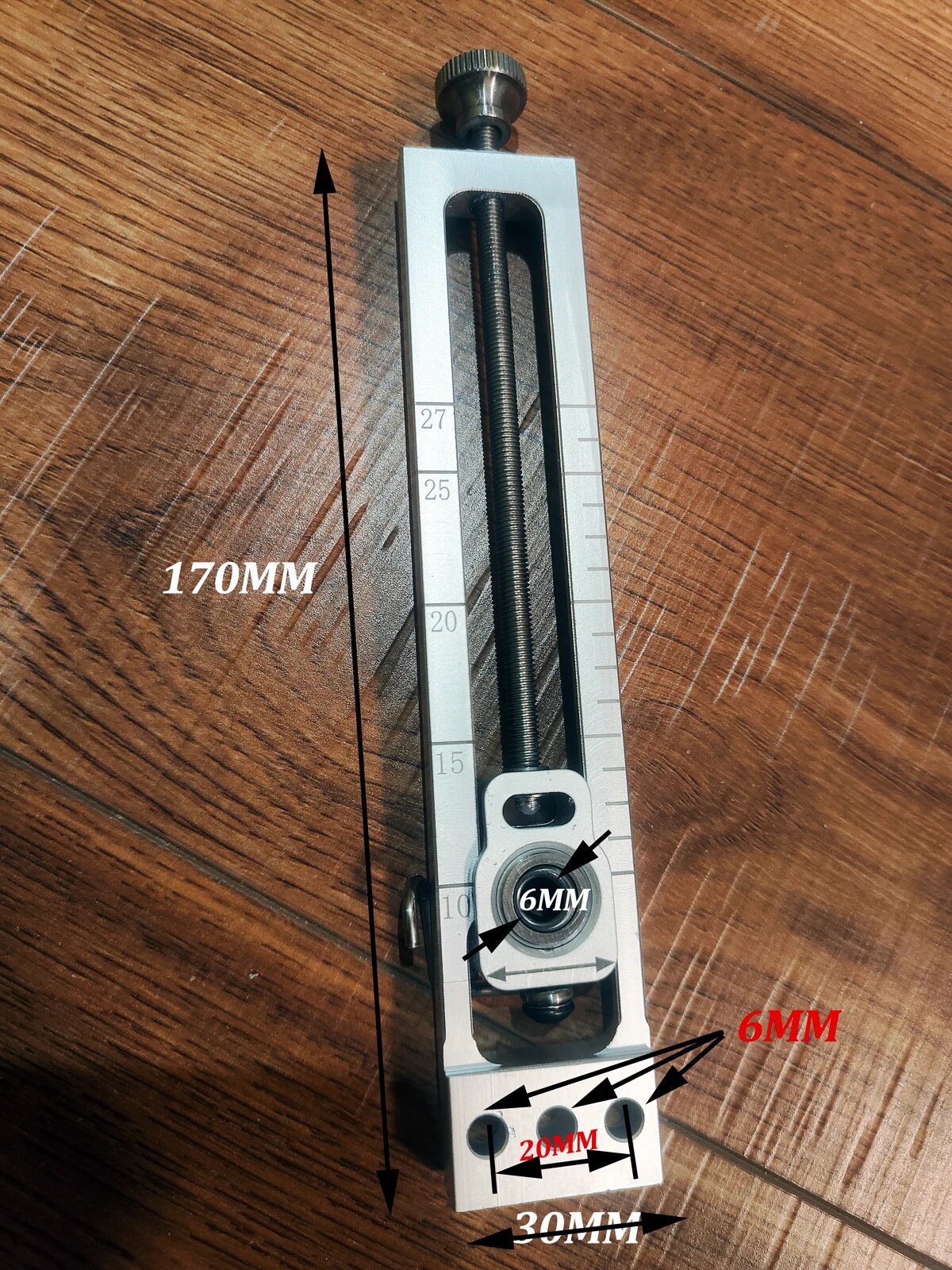 Угломер Ruixin 170 мм, 6 мм, 30 мм, Angle ruler